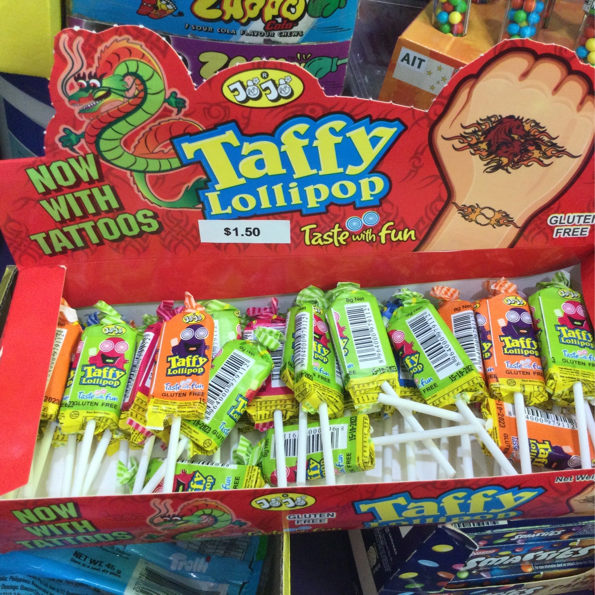 Taffy Lollipop | Wacky Warehouse Play Cafe